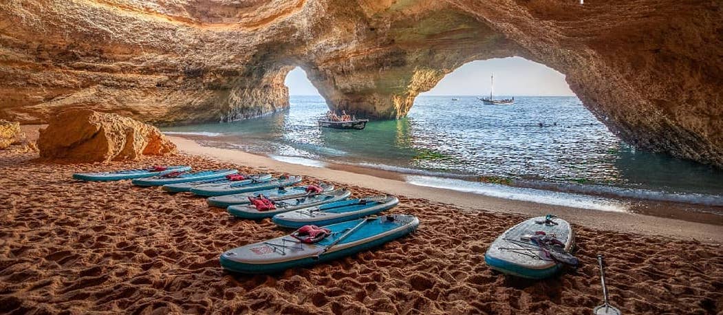 Benagil Cave Sunrise SUP Benagil Cave Sunrise SUP