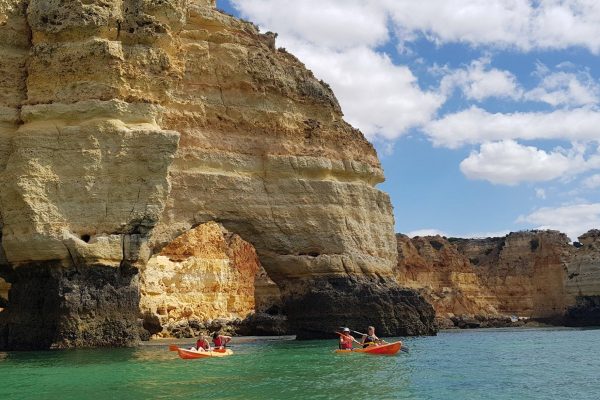 Excursión en kayak por Benagil